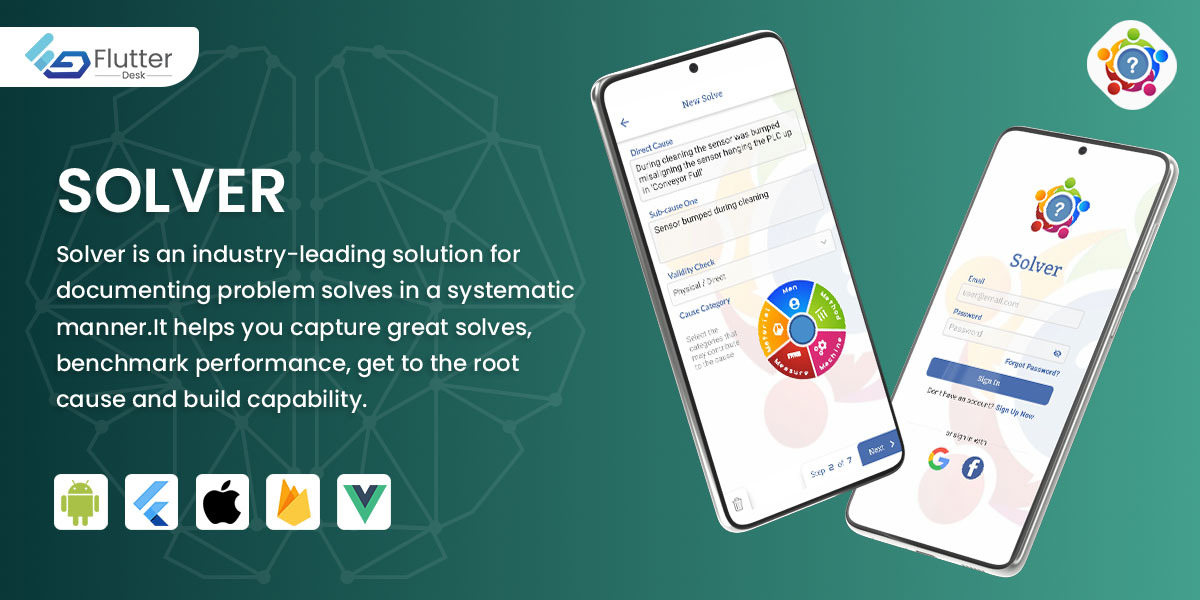 Solver App Mobile App Case Study Flutter App Development Company